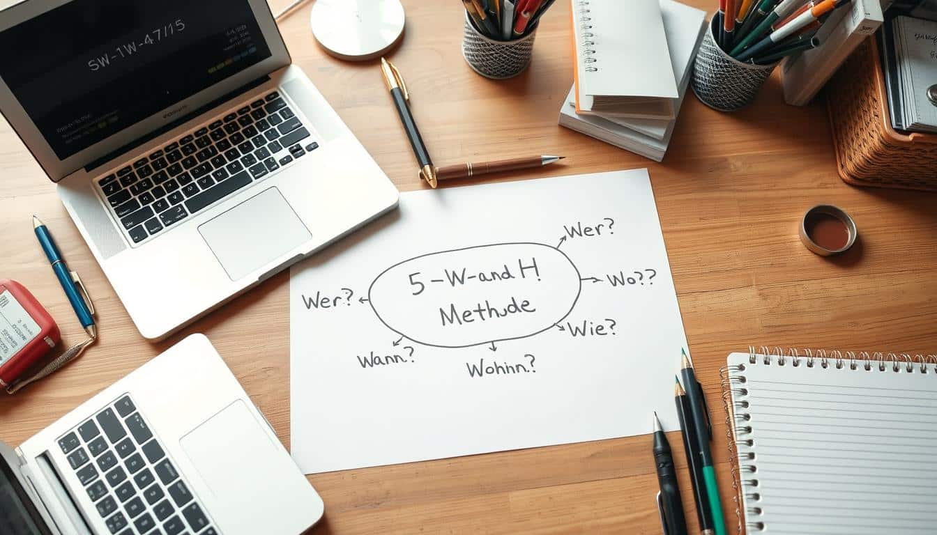 Effektive Analyse: 5-W- und 1-H-Methode Anwendung