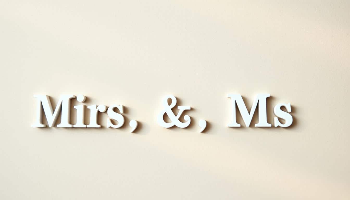 Unterschied Anrede: Miss, Mrs und Ms erklärt